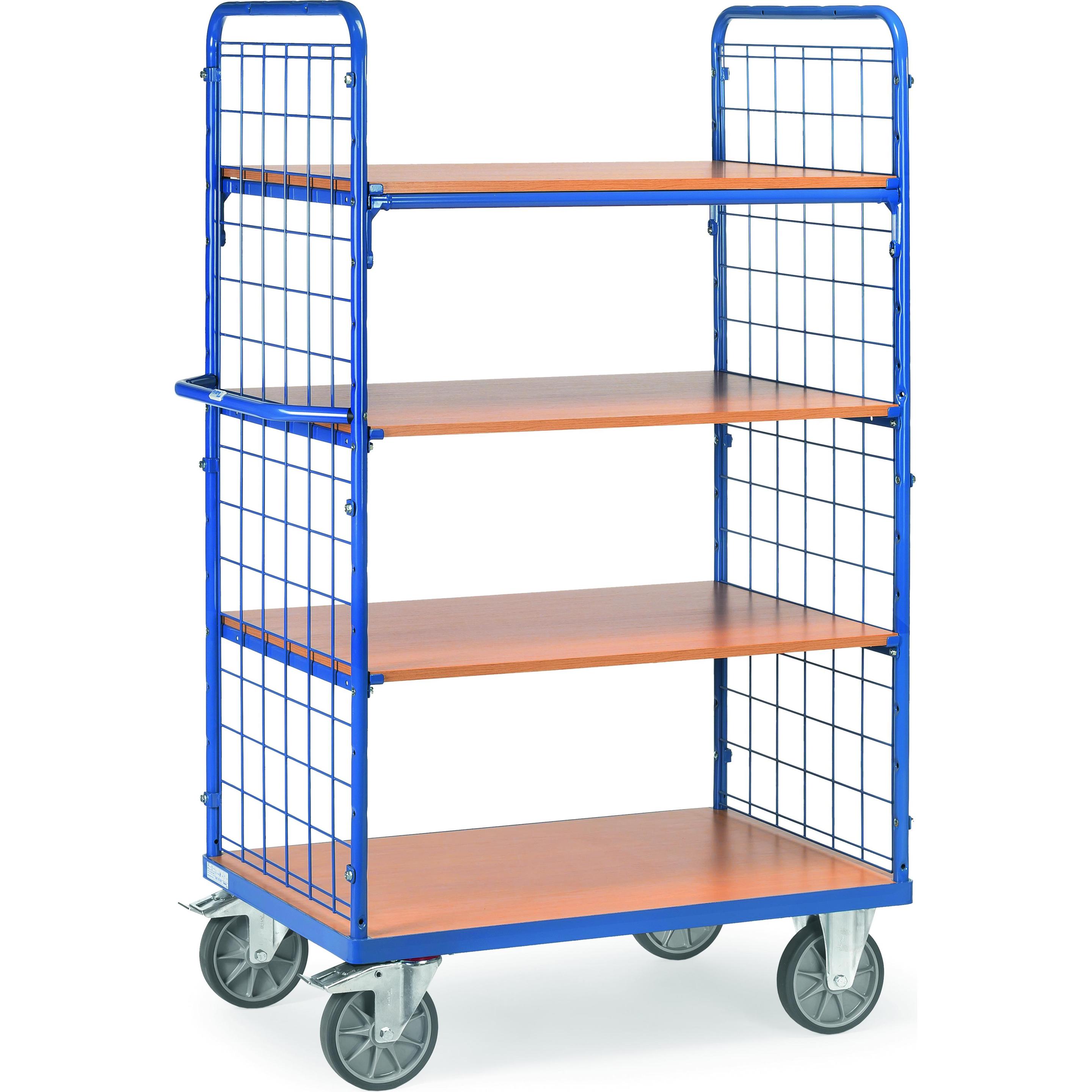 Fetra Etagenwagen 8412, Transportwagen mit 600 kg Tragkraft, stabile ...