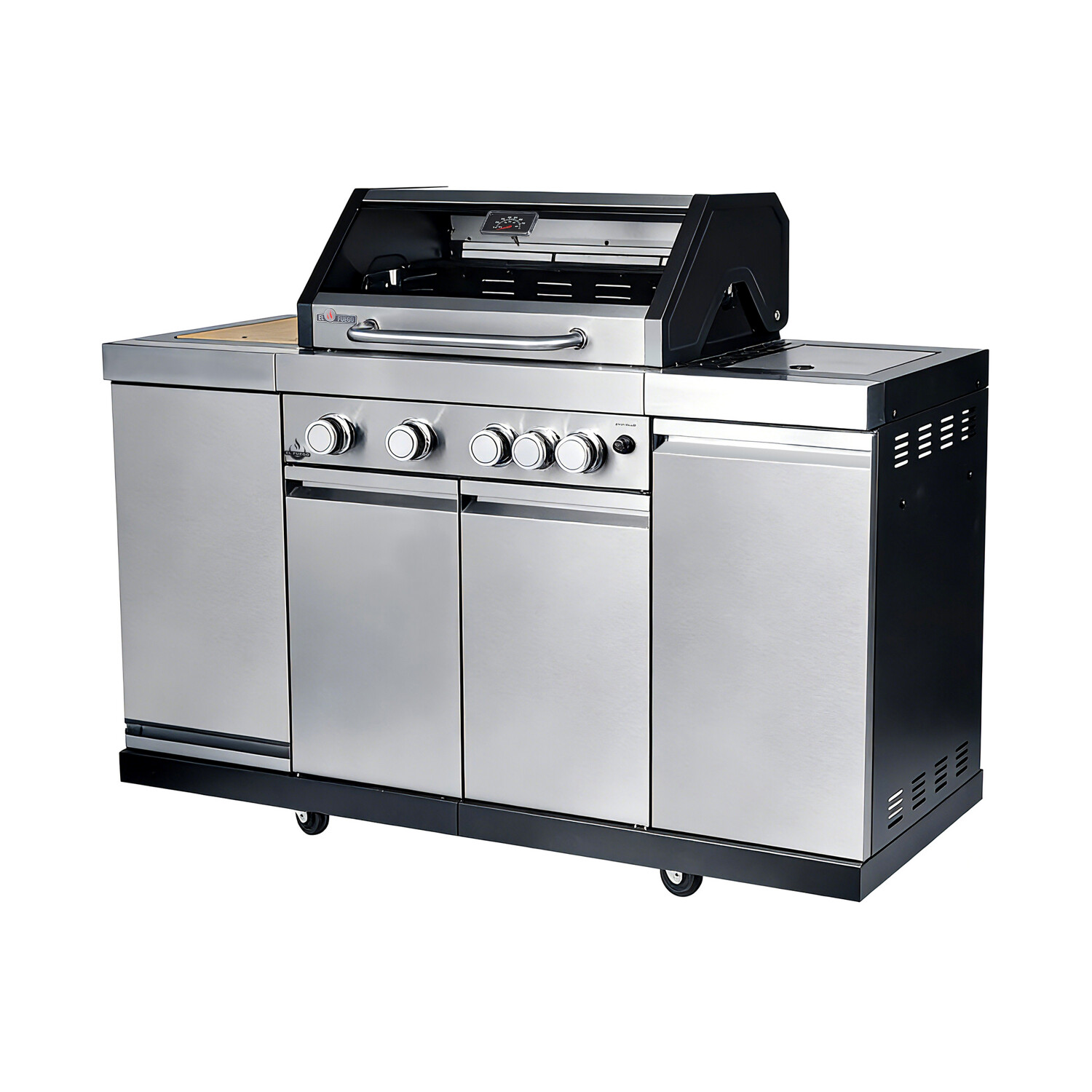 El Fuego Gasgrill Test