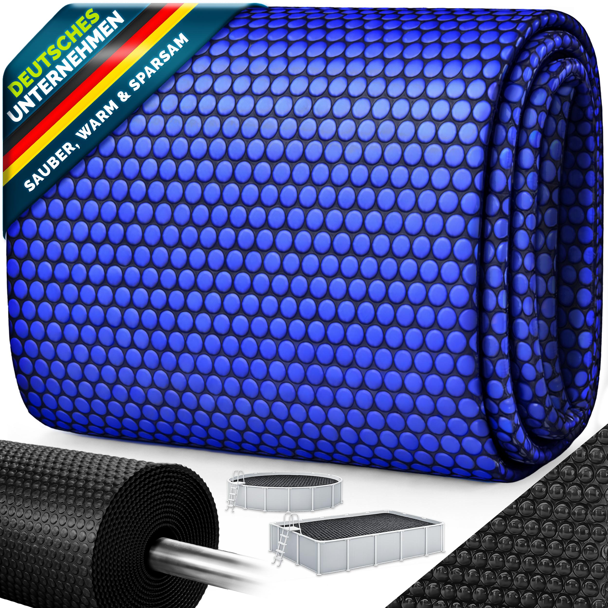 tillvex Pool Solarfolie Rund Ø 366 cm, Solarheizung und Abdeckplane für ...