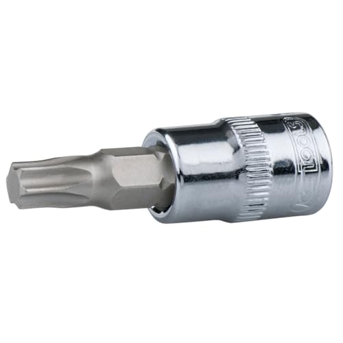 KS Tools Bohrer- und Bitset 1/4" CHROMEplus, Torx Stecksatz T20 mit ...
