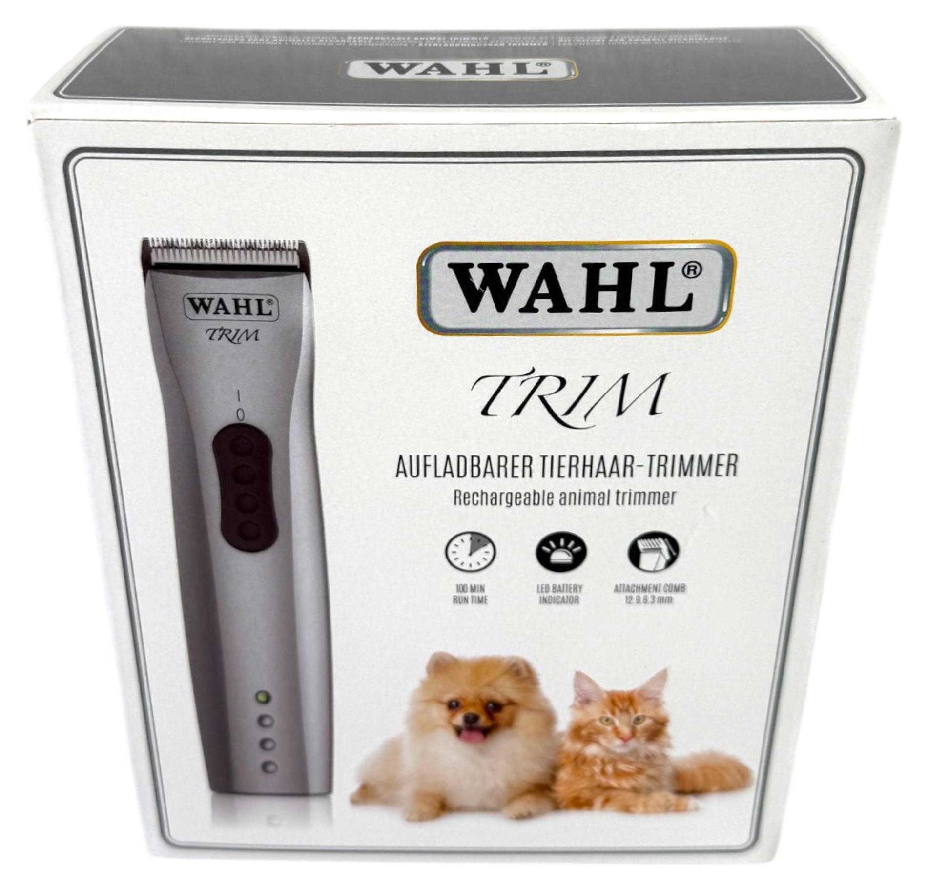 Wahl 1592-0475 Super Trim Revival Edition, Profi Tierhaar Akku Trimmer ...