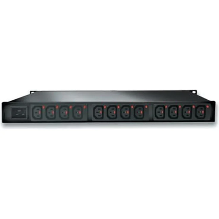 Gude IP Power Switch, 12-fach Steckdosenleiste mit IEC 320 ...