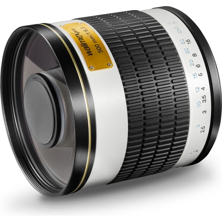 Walimex pro 500/6,3 Spiegelobjektiv, 500 mm Brennweite für Nikon F ...
