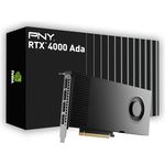 PNY NVIDIA RTX 4000 ADA GEN PCI-EXP, Grafikkarte mit 20 GB GDDR6 und 4 ...