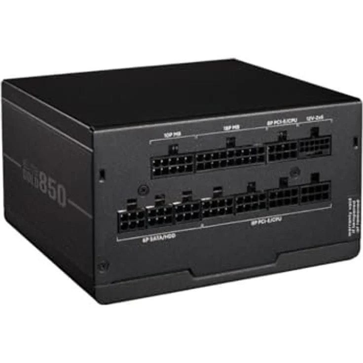 Cooler Master Elite Gold 850 FM, 850W Gold Netzteil, ATX 3.1, Full ...