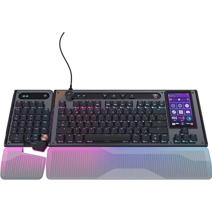 TURTLE BEACH Command KP7, kabelgebundene Gaming-Tastatur mit RGB ...