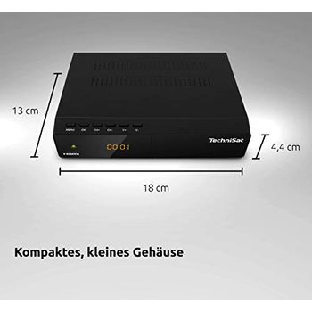 TechniSat HD-S 261 - kompakter digital HD Satelliten Receiver (Sat DVB ...