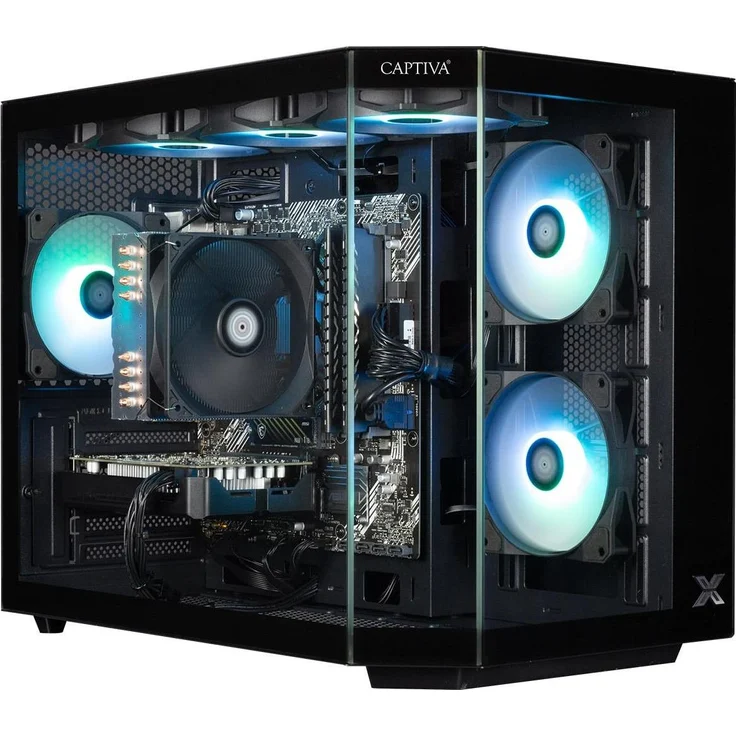 Captiva Advanced Gaming R92-493, Desktop-PC mit Ryzen 7 5700X, GeForce ...