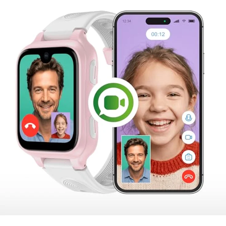 Ice Watch 025270, Smartwatch für Kinder ICE Kids 4G 2.0, 1,78" AMOLED ...