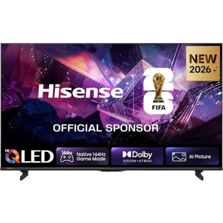 Hisense 55E7S Pro, 55 Zoll QLED Gaming TV, 4K UHD, 144 Hz, Dolby Vision ...