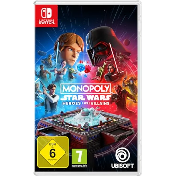 Ubisoft MONOPOLY: Star Wars Heroes vs Villains - Nintendo Switch, 2v2 ...