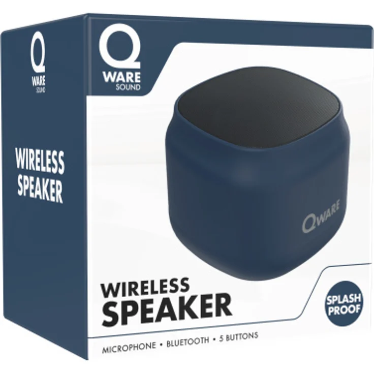 Pirox Qware Sound Splash, Tragbarer kabelloser Bluetooth-Lautsprecher ...
