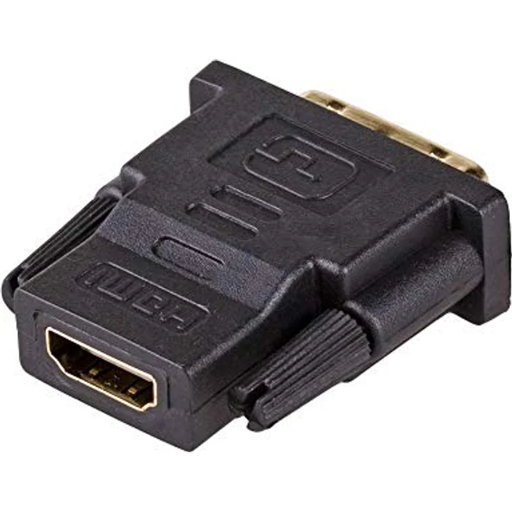 AKYGA AK-AD-41 HDMI auf DVI Adapter, DVI 24+1 Dual Link Stecker mit ...