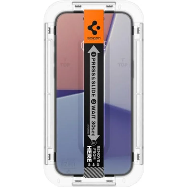 Spigen Apple iPhone 15 Glas Displayschutz Easy Install Glas.tR EZ Fit ...