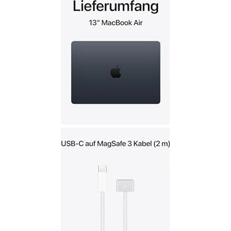 APPLE MacBook Air (2026) 13,6 Zoll, Apple M5, 16 GB RAM, 512 GB SSD ...