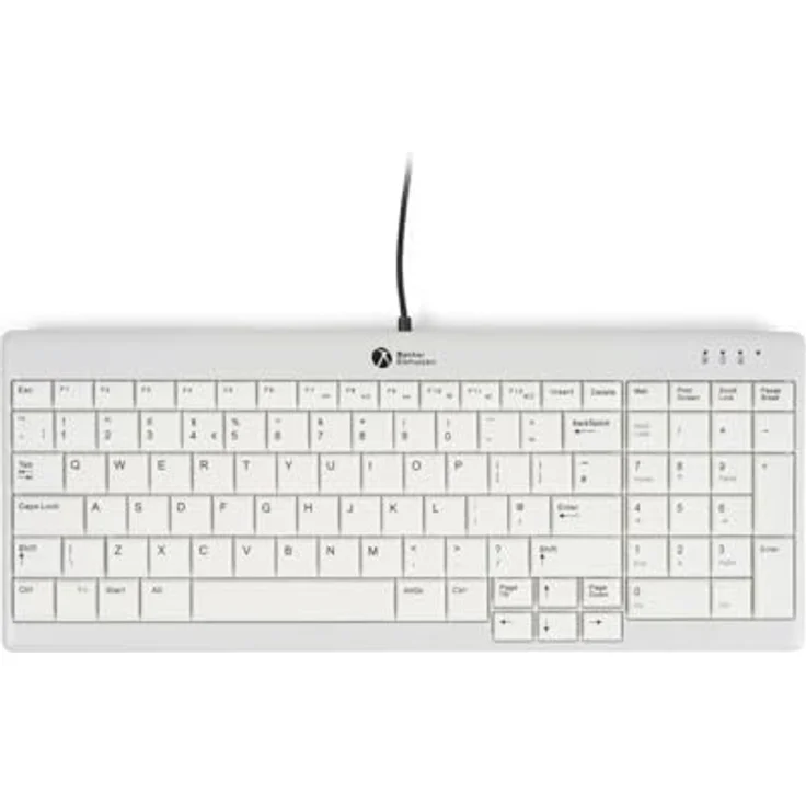 Bakker Elkhuizen Ultraboard 960 V2, Ergonomische Compact-Tastatur mit ...