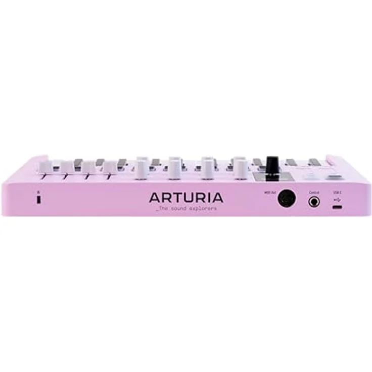 Arturia MiniLab 3, MIDI-Controller mit 25 anschlagdynamischen Slim-Keys ...