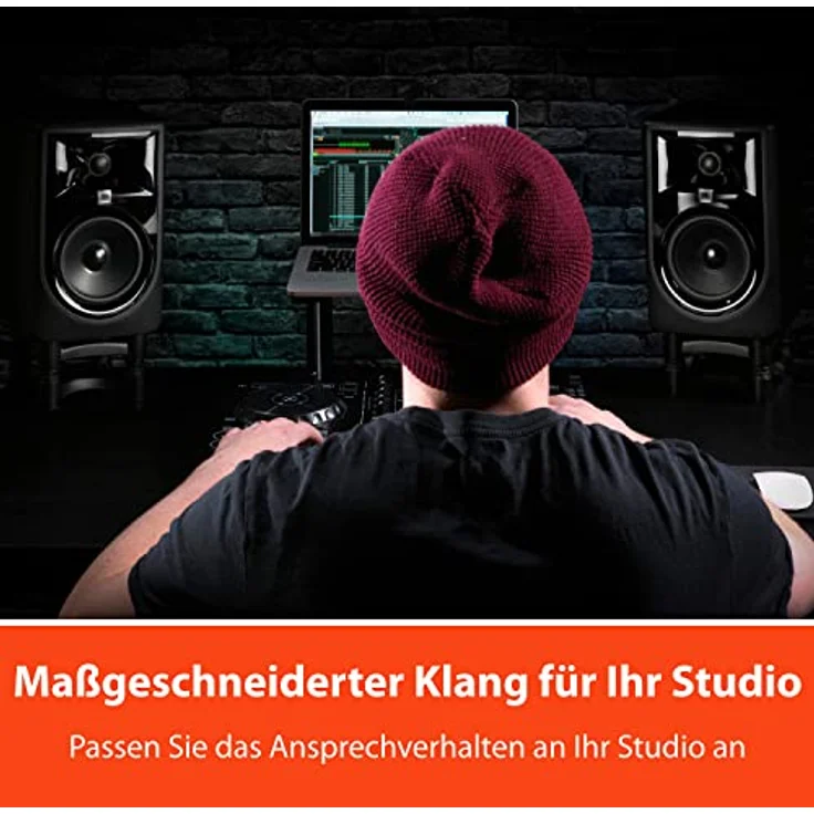 JBL 306P MKII, Studio-Monitor mit neutraler Frequenzwiedergabe, XLR/1/4 ...