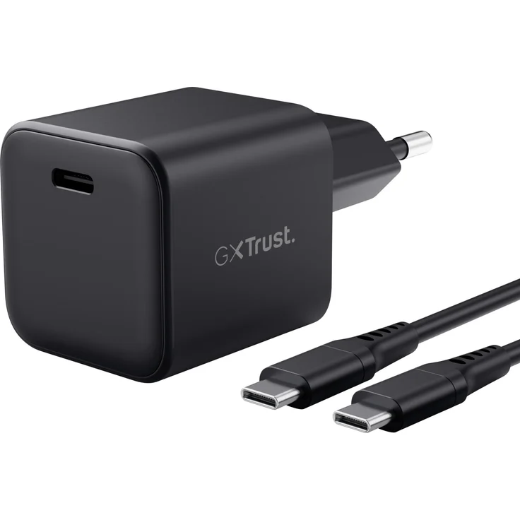 Trust GXT1258 USB-C Charger für Switch 2, 65 Watt Ladegerät mit GaN ...