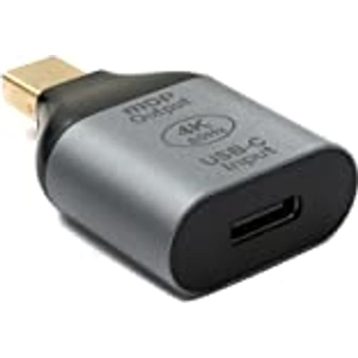 System-S USB Adapter 3.1 Typ C zu Mini DisplayPort, unidirektionale DP ...