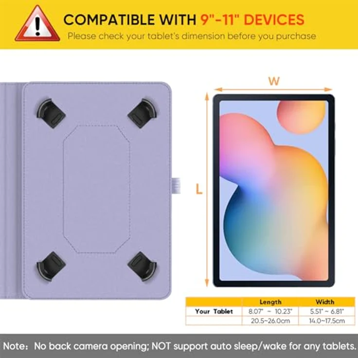 Fintie Universal Tablet Hülle für 9-11" Tablets, Multi-Winkel ...