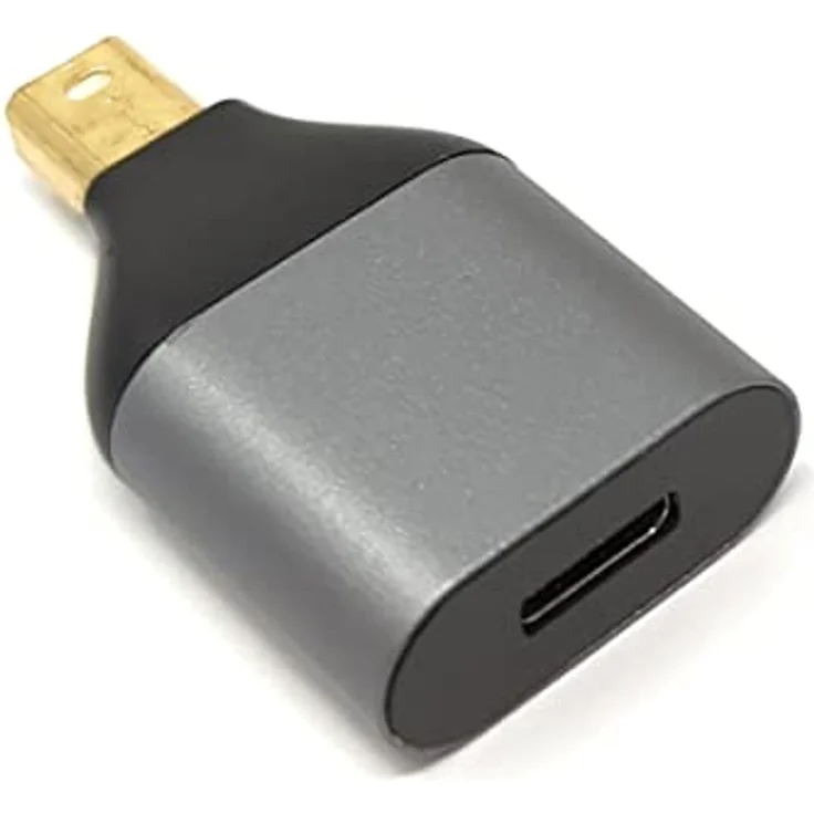 System-S USB Adapter 3.1 Typ C zu Mini DisplayPort, unidirektionale DP ...