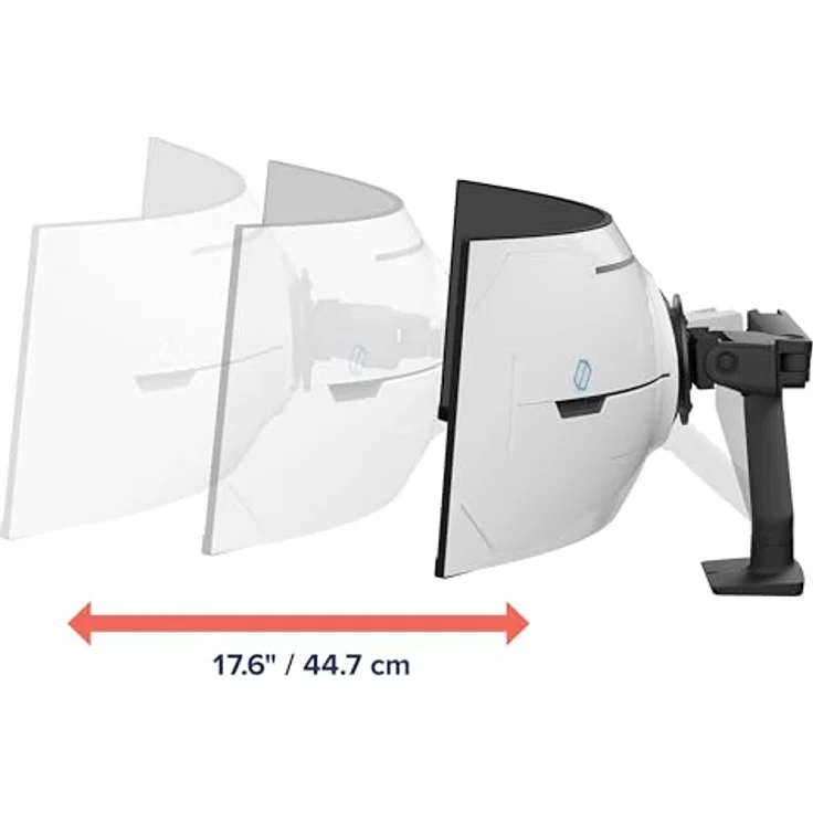 Ergotron HX VHD Premium Heavy Duty Gaming Monitor Arm, Tischhalterung ...