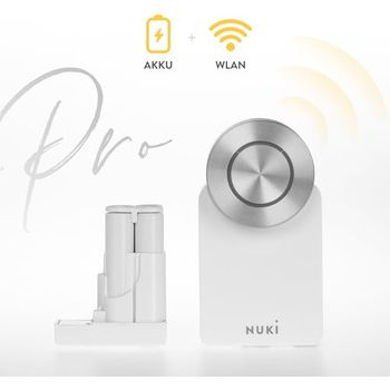 Nuki Smart Lock Pro (4. Generation), smartes Türschloss mit WLAN und ...