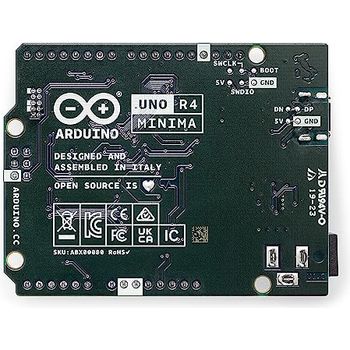 Arduino UNO R4 Minima [ABX00080] – Renesas RA4M1 – USB-C, CAN, DAC (12 ...