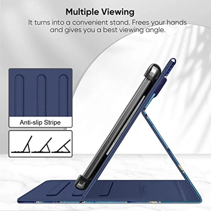 Fintie Tablet Universal Hülle für 9-11" Tablets, Multi-Winkel, Marmor ...