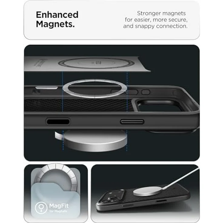 Spigen Enzo Aramid T MagFit Case für iPhone 17 Pro Max, Dünn Slim ...