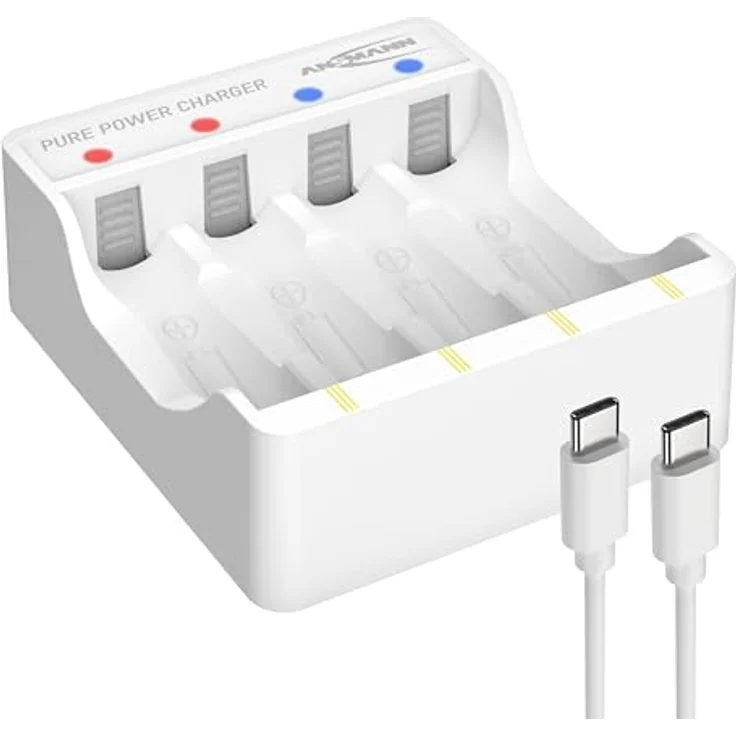 Ansmann Pure Power Lademodul USB Ladegerät für Li-Ion Mignon (AA ...