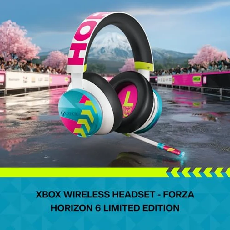Xbox Wireless Headset – Forza Horizon 6 Limited Edition, transparentes ...