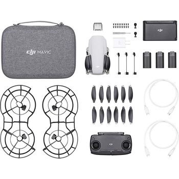 DJI Mavic Mini Fly More Combo EU Drohne und Zubehor Kit leicht und tragbar Flugzeit 30 Min Ubertragungsentfernung 2 km HD Videoubertragung