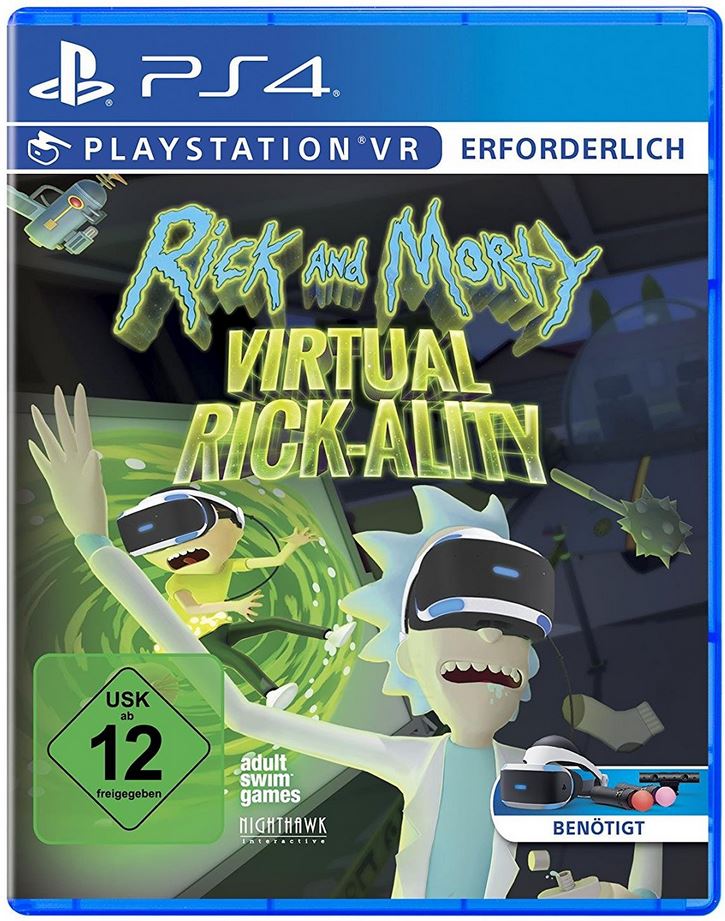 Rick and Morty - Virtual Rick-ality (PlayStation VR) (PS4): Tests ...