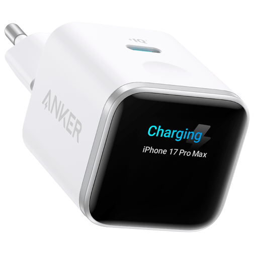 Anker Nano USB-C Schnellladegerät 45W mit Display, Weiß: Tests, Infos ...