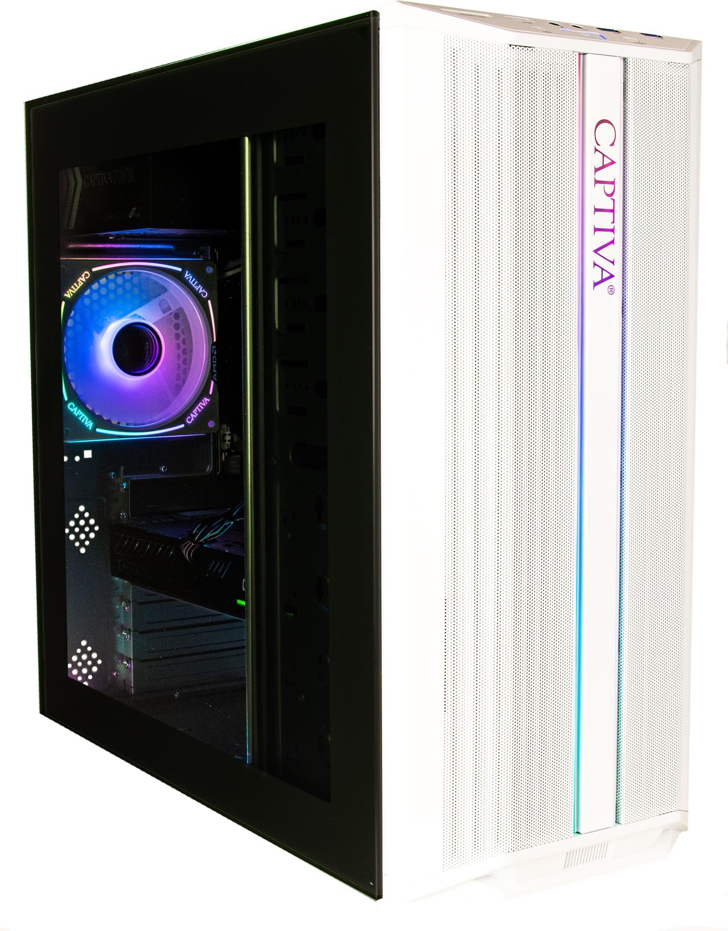 Captiva Highend Gaming R99-980, Desktop-PC mit AMD Ryzen 5 8400F, RTX ...