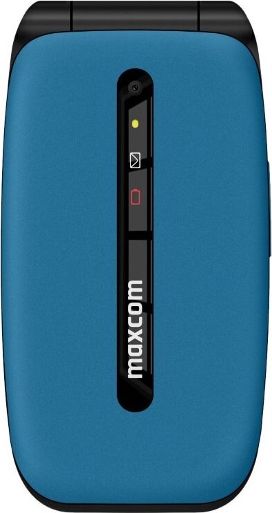 MAXCOM Comfort MM828 4G Blau Klapphandy mit großem Display, SOS-Taste ...