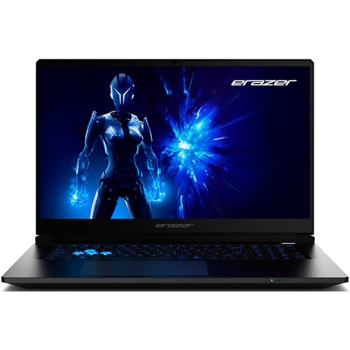 ERAZER Defender 17 P1, 17,3 Zoll Full HD Gaming Laptop mit Intel Core ...