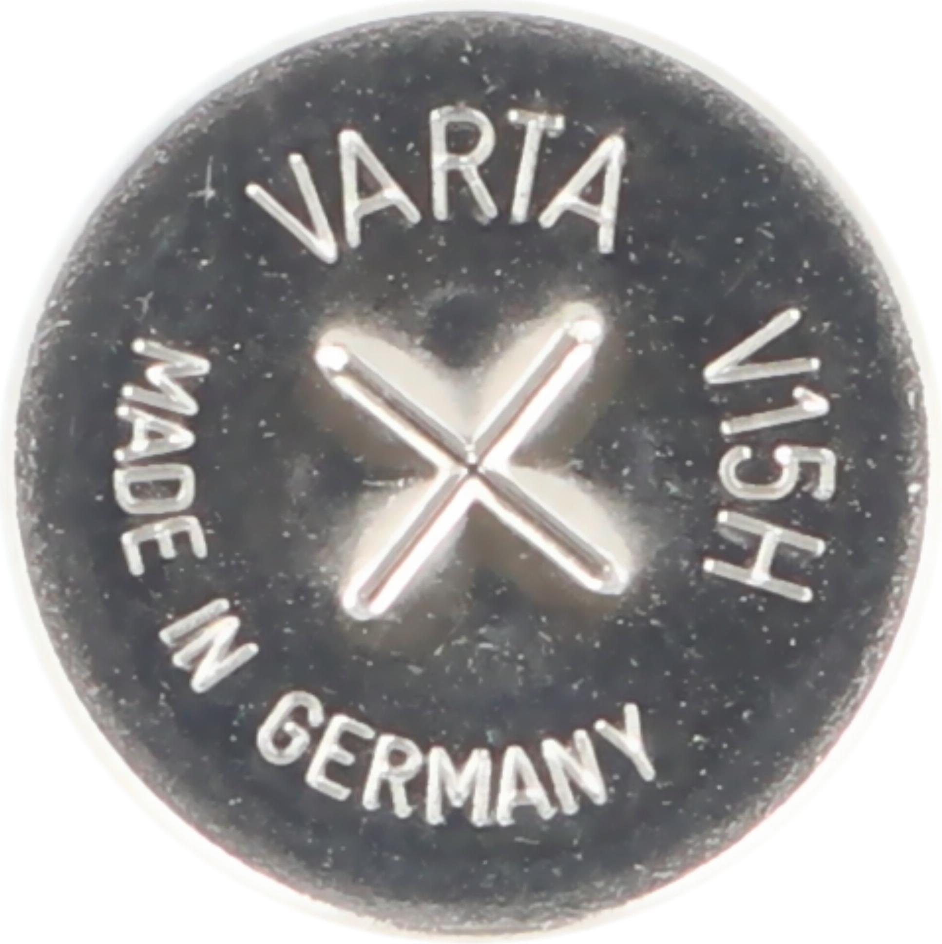 Varta V15H NiMH Akku, aufladbare Knopfzelle ohne Lötfahne, 1,2 Volt ...