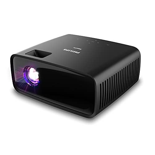 Philips NeoPix 122 Mini Beamer: True HD 720p, WiFi Dual Band Screen ...