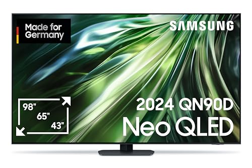 Samsung Neo QLED 4K QN90D Fernseher 43 Zoll, Samsung TV mit Neural Quantum 4K AI Gen2 Prozessor ...