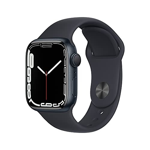 Apple Watch Series 7 (GPS, 41 mm) – Midnight Aluminiumgehäuse, immer ...