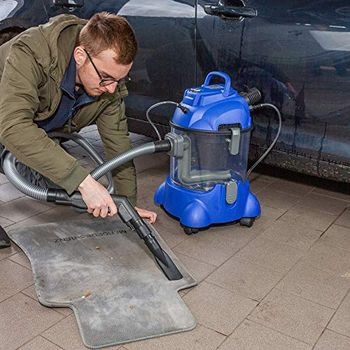 ALBATROS Nass-Trocken-Sauger Auto Hydro 7500 + 2l Reinigungs-Shampoo ...