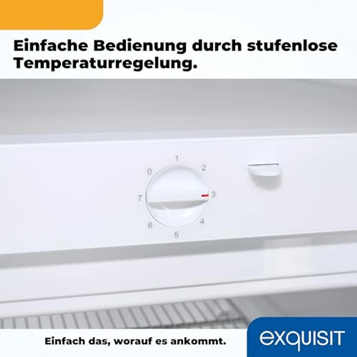 exquisit Getränkekühlschrank GKS29-V-H-280E weiss, 145,5 cm hoch, 60 cm ...