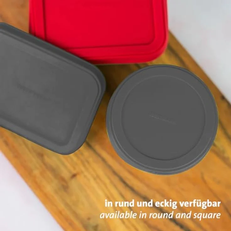 Westmark 2x2 Frischhaltedeckel, rund, Silikon, ø 10 + 8 cm, BPA-frei ...