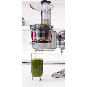 KitchenAid 5KSM1JA Entsafter-Aufsatz, 2-stufige schonende Entsaftung ...