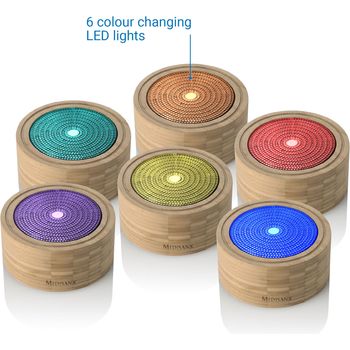 medisana AD 625 Aroma Diffuser Bambus Raumerfrischer Lufterfrischer ...