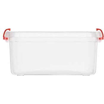 KIS Aufbewahrungsbox K Latch Box 14 Liter in transparent-orange ...