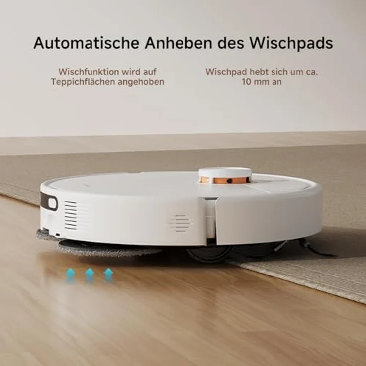 Xiaomi Robot Vacuum H50, Staubsauger- und Wischroboter mit 10.000 Pa ...